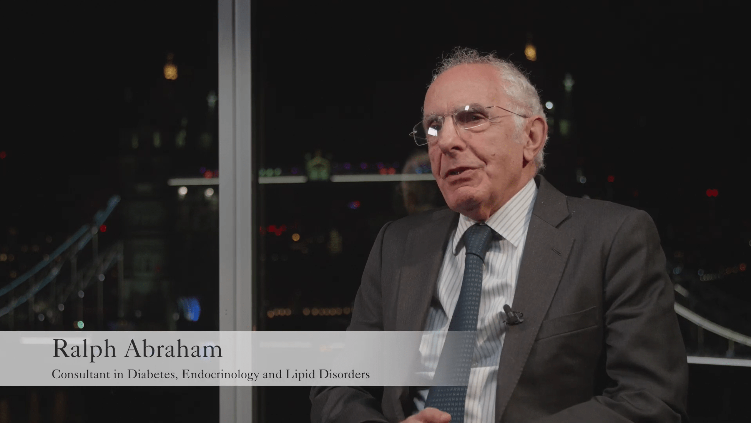 Ralph Abraham, on diabetes education and patient outcomes - London Medical